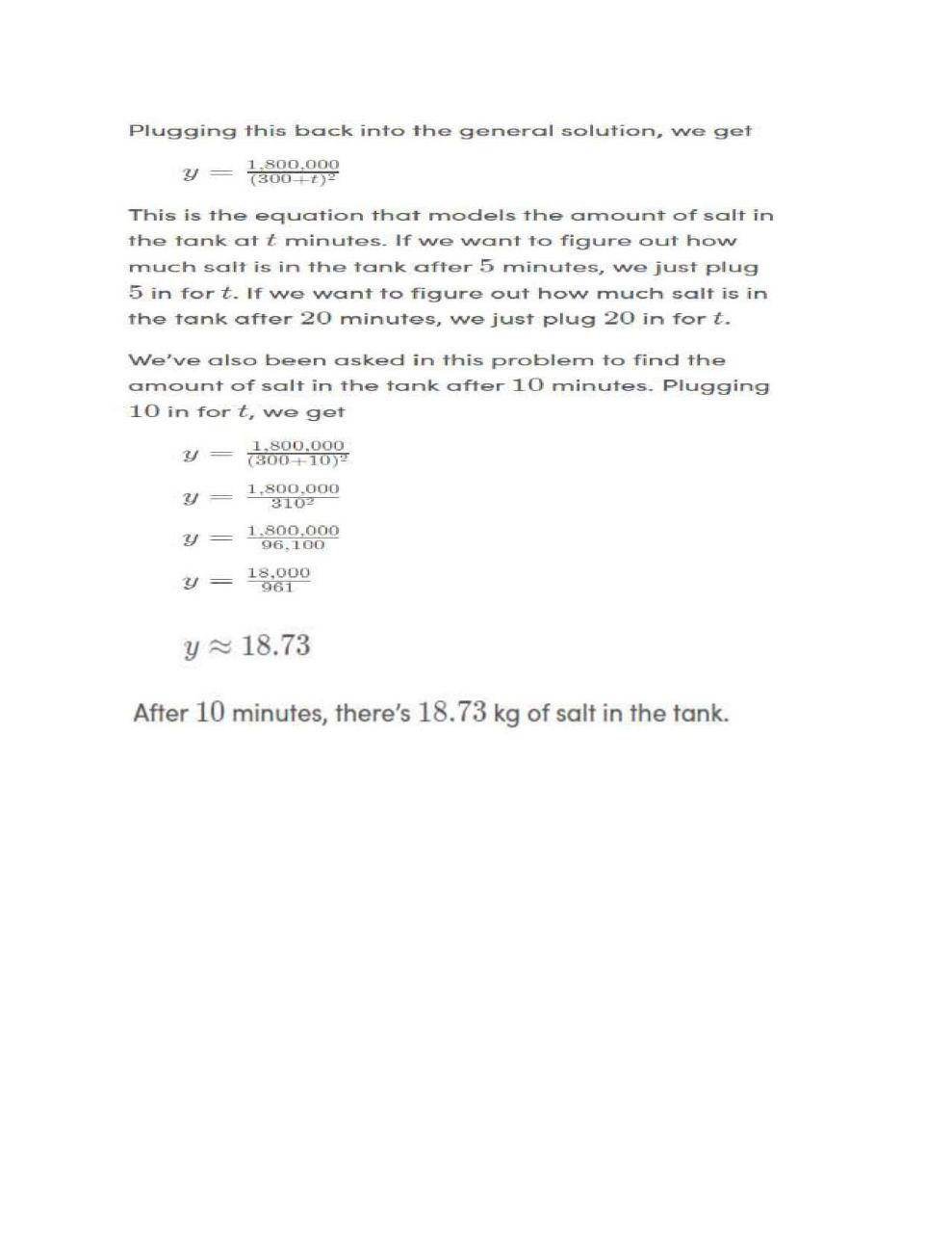 Solved PLEASE SOLVE USING MATLAB CODE A tank contains 1, 500 | Chegg.com