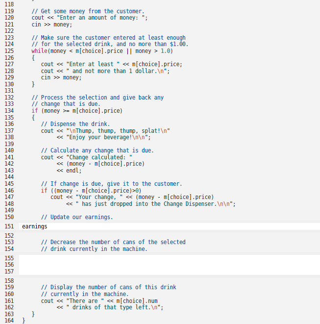 Solved In C Write A Program That Simulates A Soft Drink
