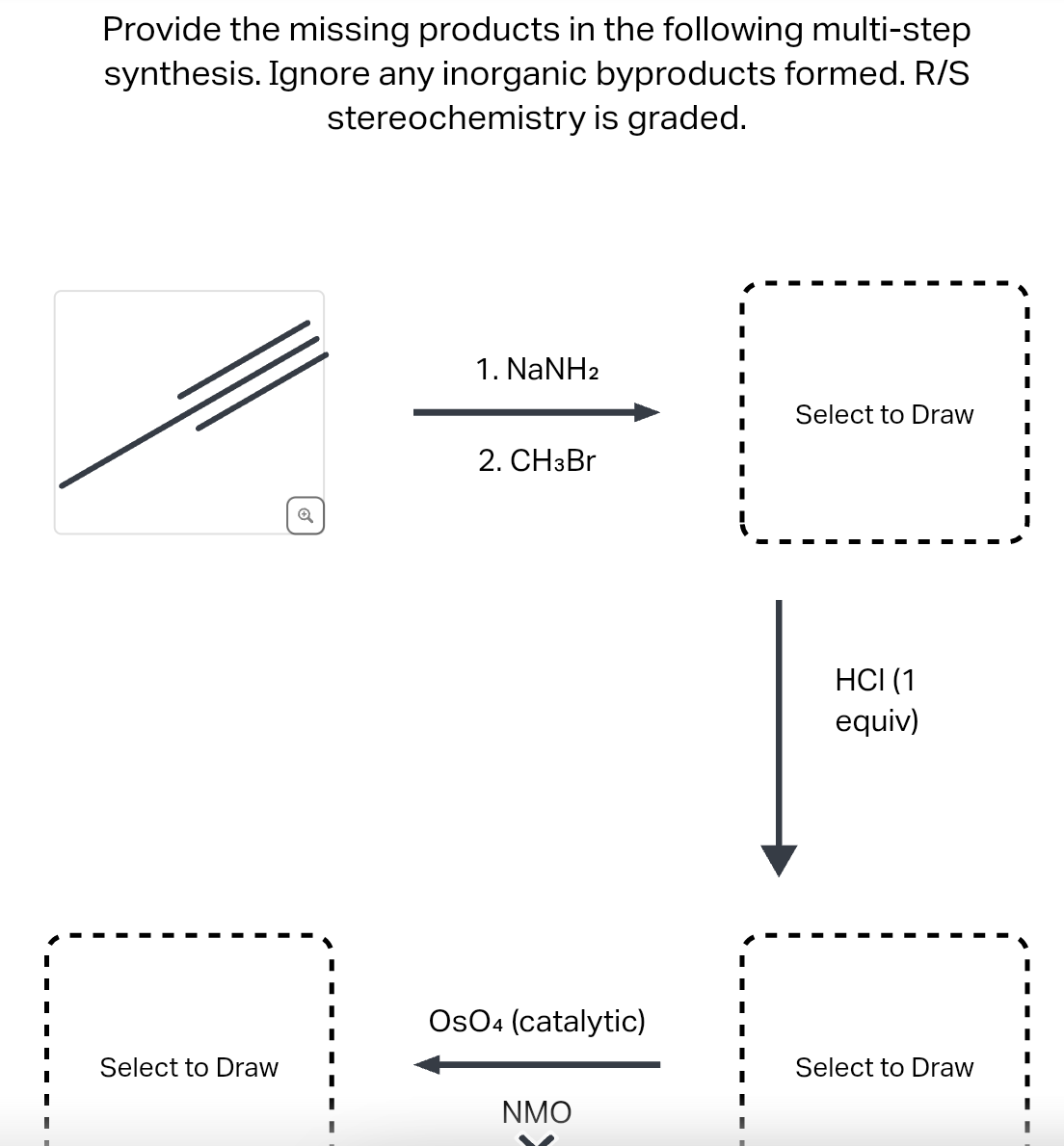 Provide the missing products in the following | Chegg.com