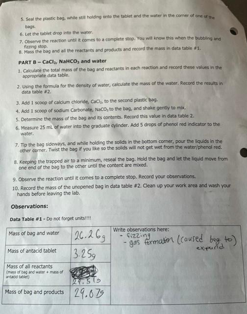 Solved Analysis and Conclusion Questions 4. What are 3 | Chegg.com