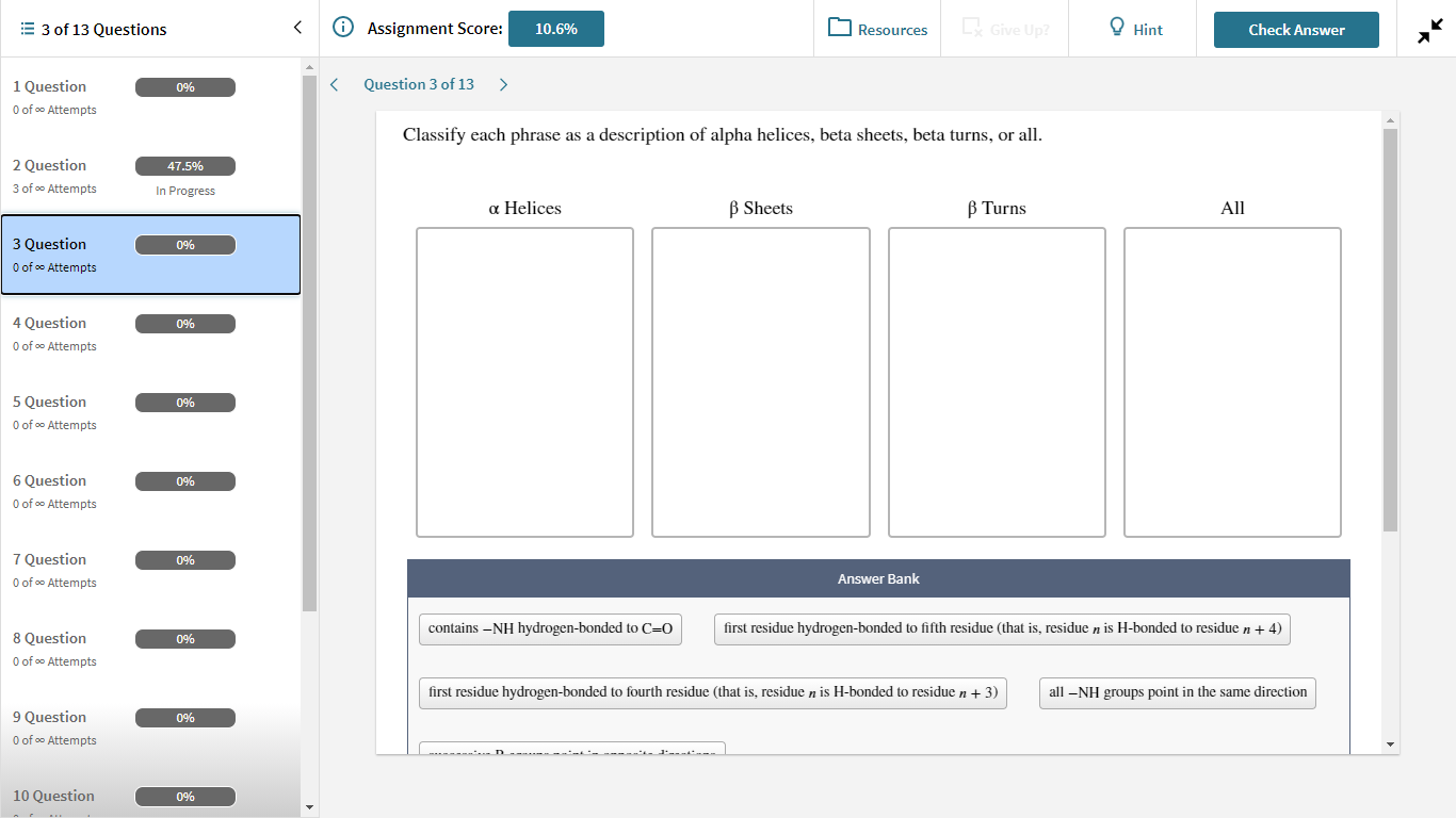 Solved e 3 of 13 Questions