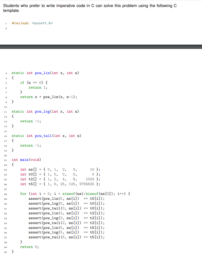 Solved Problem 11.2: stack frames and tail recursion (1+2=3 | Chegg.com