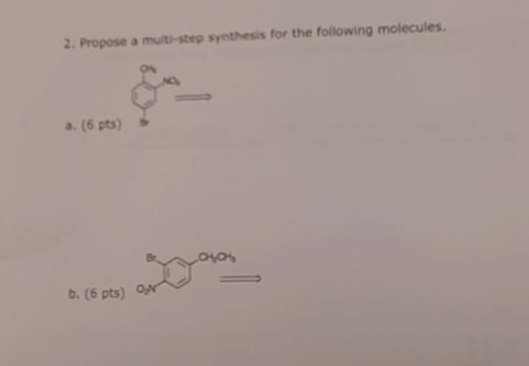 Solved Propose a multi-step synthesis for the following | Chegg.com