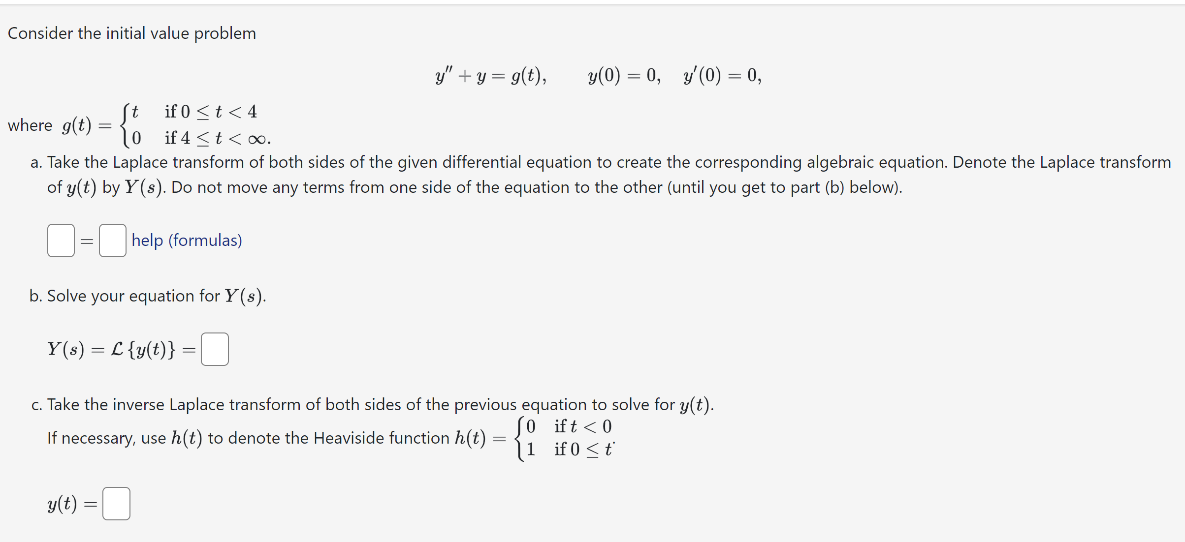 Consider the initial value problem \\[ y^{\\prime | Chegg.com