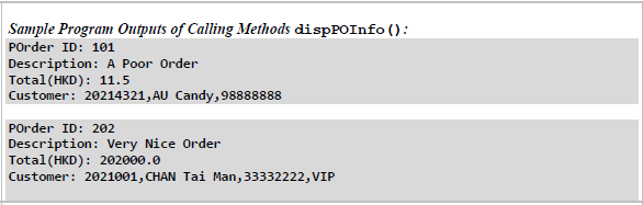 Solved Enhancing a Java Program to Model and Handle | Chegg.com