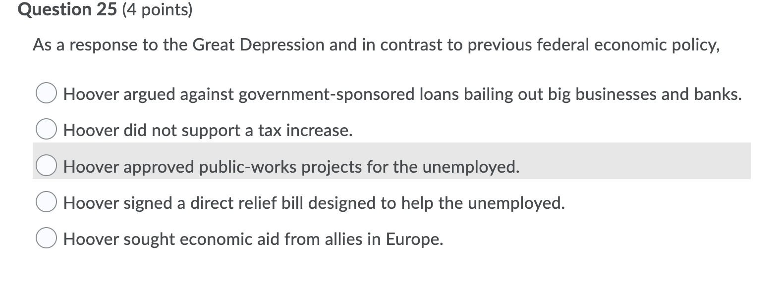 Solved President Harding's call for a "return to normalcy" | Chegg.com