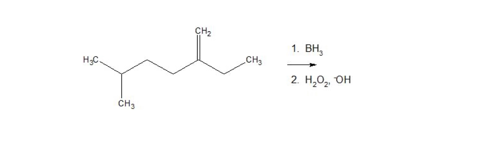 Solved 1. BH3 2. H2O2,−OH | Chegg.com