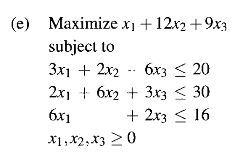 Solved put the problem into canonical form, set up the | Chegg.com