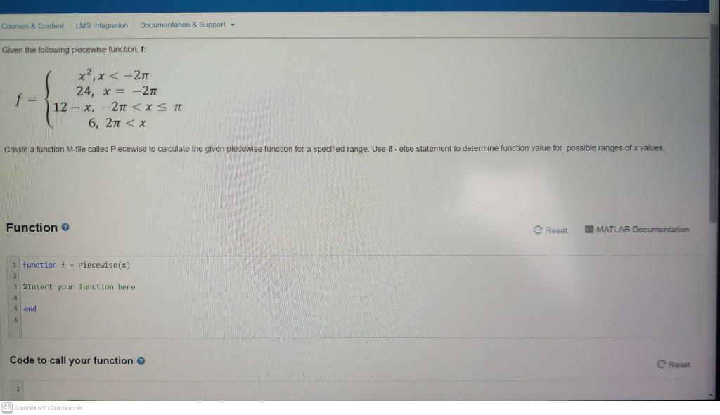 Solved Courses & Content LMS Integration Documentation & | Chegg.com