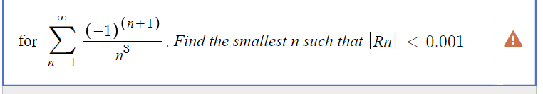 Solved for \\( \\sum_{n=1}^{\\infty} | Chegg.com