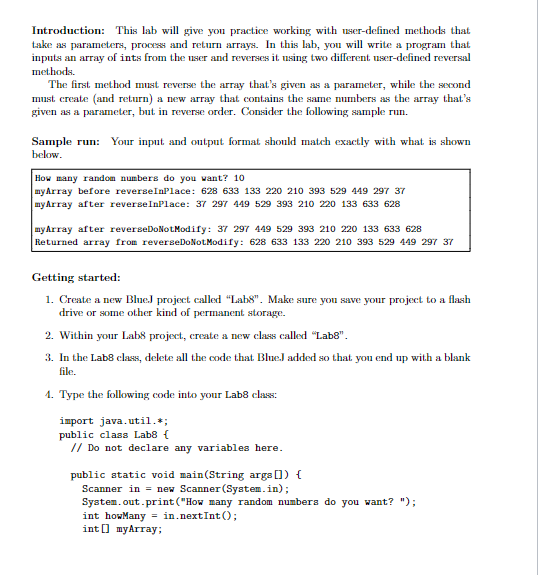 Solved Introduction: This lab will give you practice working | Chegg.com