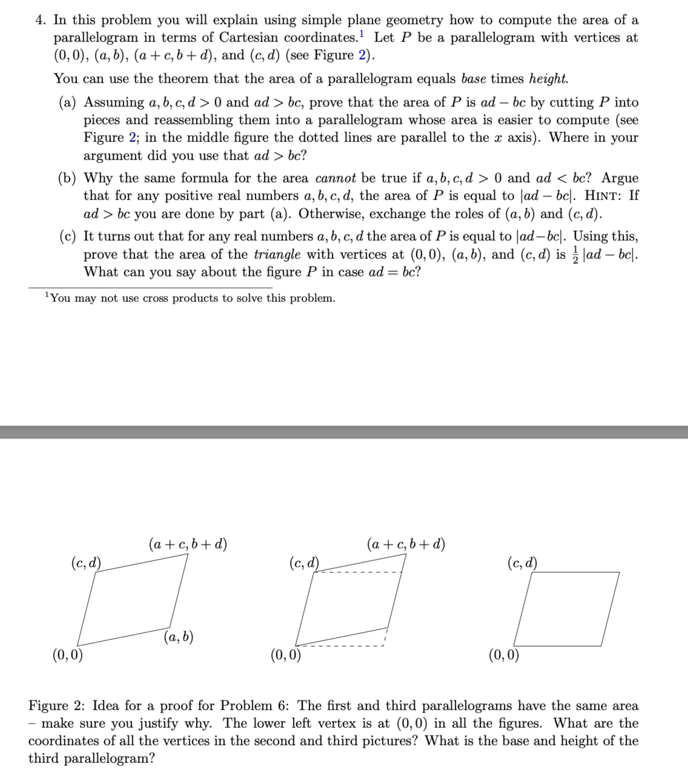 Solved In this problem you will explain using simple plane | Chegg.com