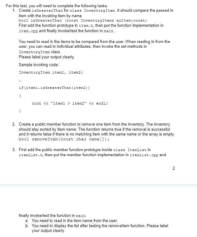 Solved c++ please! We will be adding onto the original code | Chegg.com