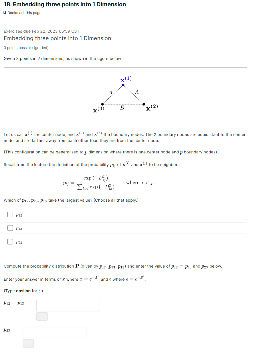 Solved Let us call x(1) the center node, and x(2) and x(3) | Chegg.com