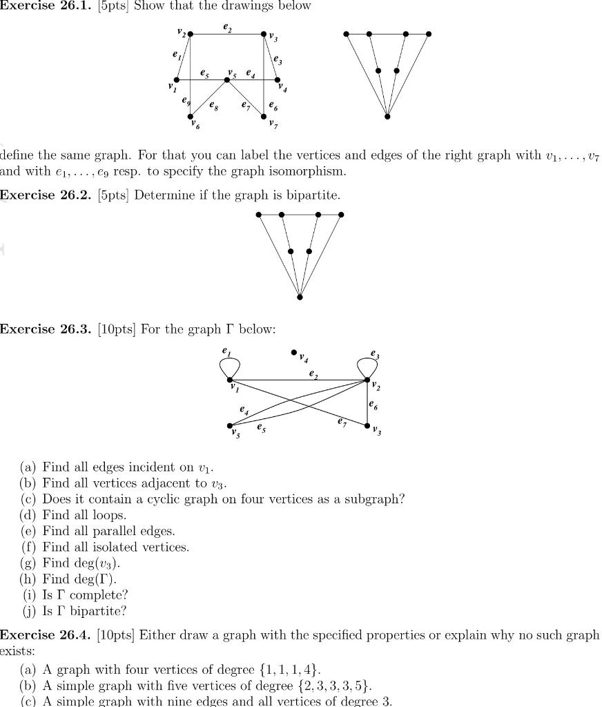 Solved define the same graph. For that you can label the | Chegg.com
