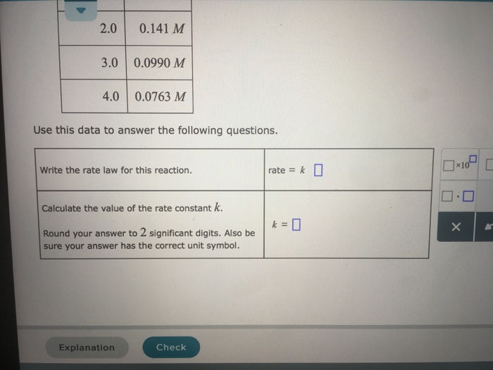 Solved O KINETICS AND EQUILIBRIUM Deducing a rate law from | Chegg.com