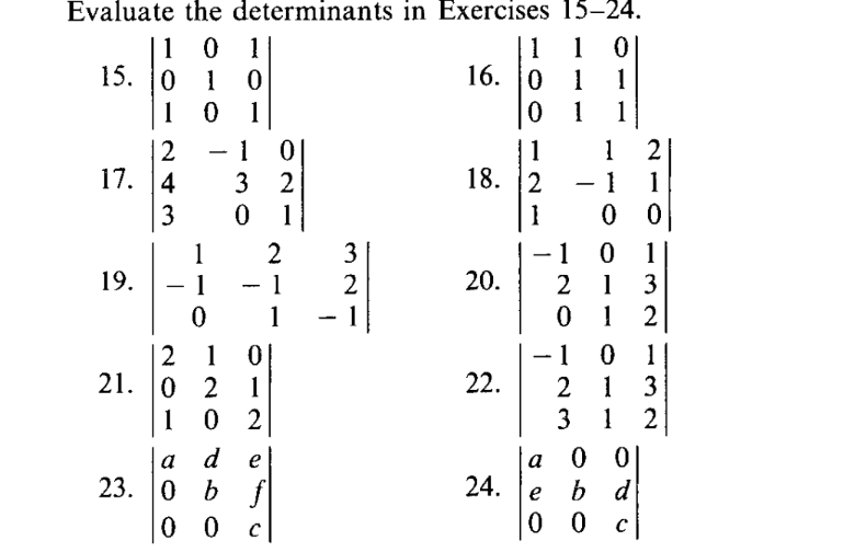 Solved 15. ∣∣101010101∣∣ 16. ∣∣100111011∣∣ 17. | Chegg.com