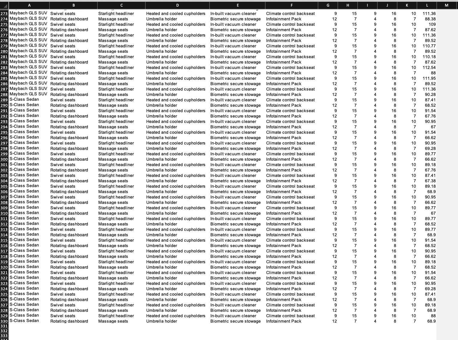 of their testing system for many possible feature | Chegg.com