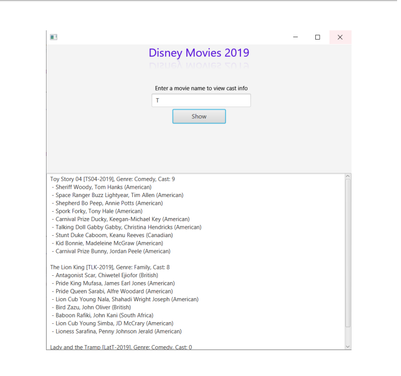 JAVAFX SCENEBUILDER Make an application to store | Chegg.com