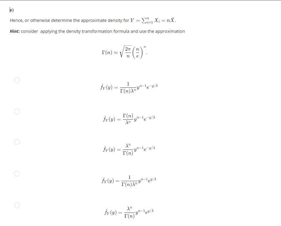 Solved a) Determine the cumulant generating function for a | Chegg.com