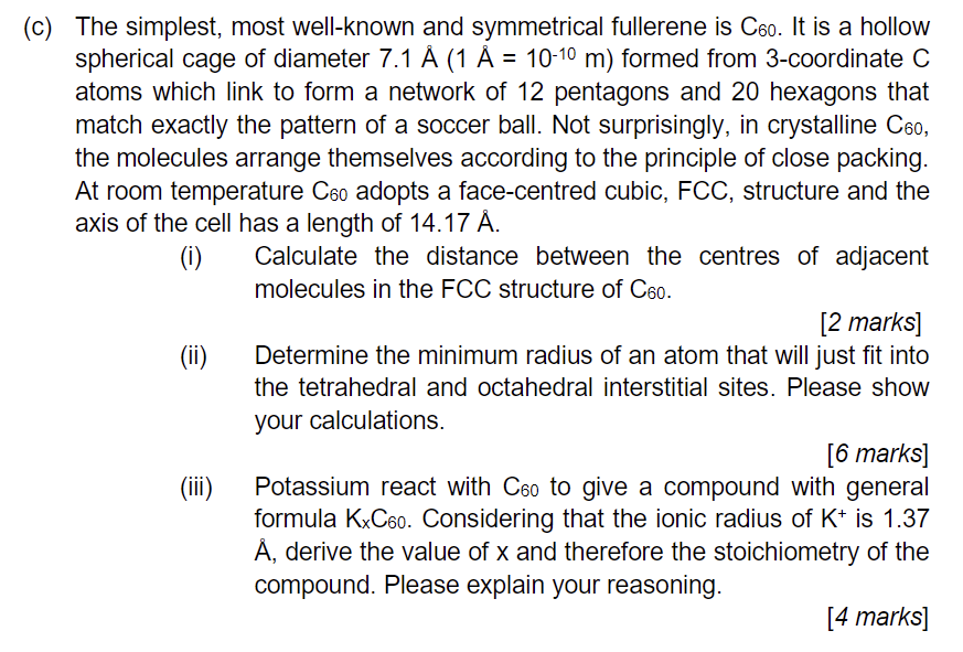 Solved The simplest, most well-known and symmetrical | Chegg.com
