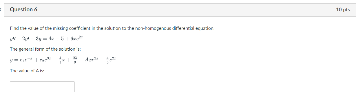 Solved Find the value of the missing coefficient in the | Chegg.com