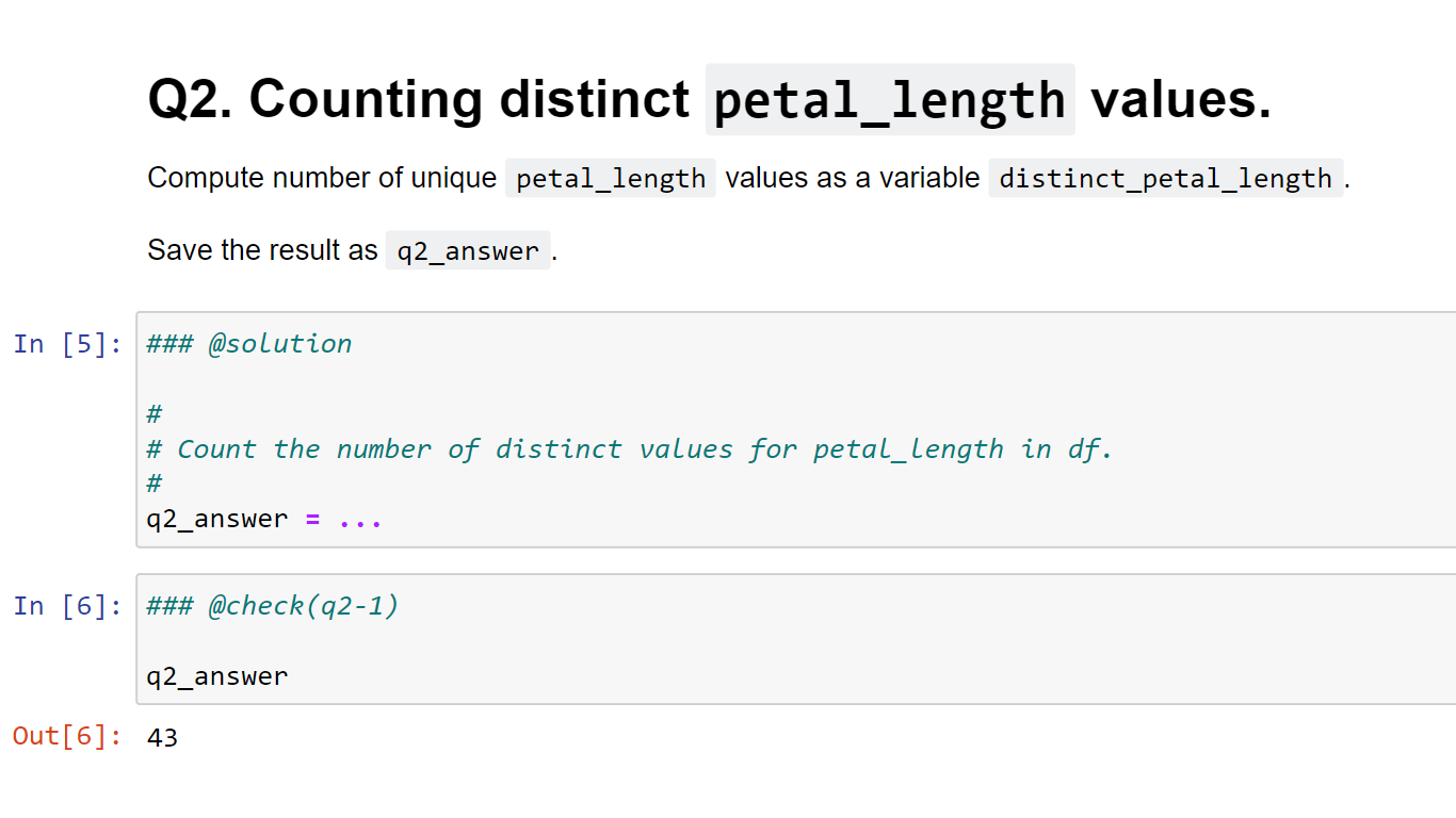 Solved Question of assignment using pandas Iris dataset The | Chegg.com