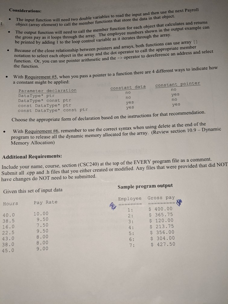 Solved UML Diagram Specification for Payroll class Payroll | Chegg.com