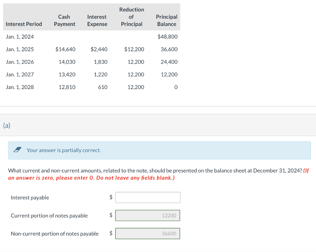 Solved Your answer is partially correct. What current and | Chegg.com