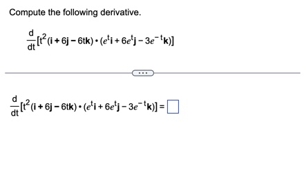 Solved Compute the following derivative. \\[ | Chegg.com