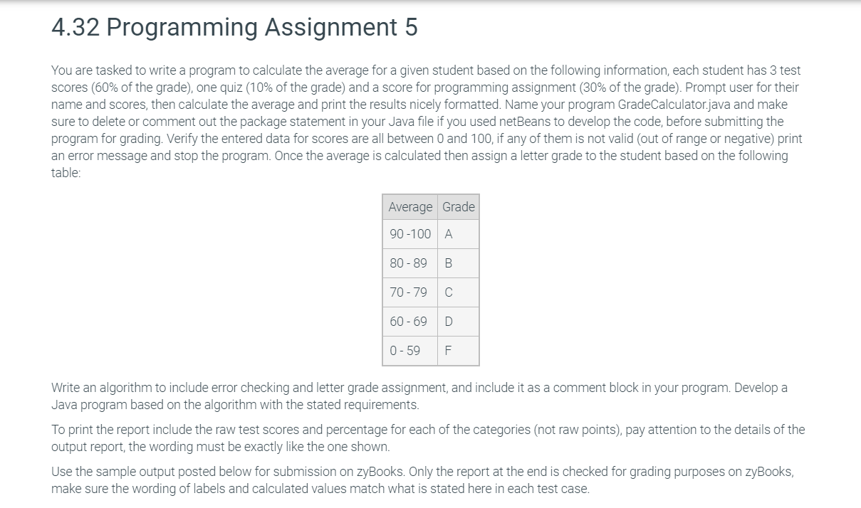 Solved 4 32 Programming Assignment 5 You Are Tasked To Write