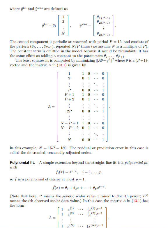 Solved The idea of polynomial models can be extended from | Chegg.com