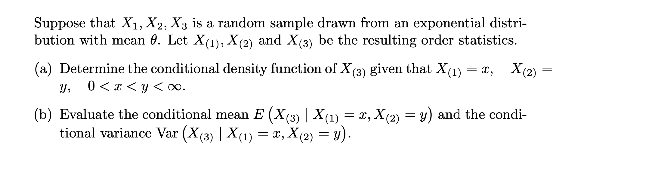 Solved Suppose that X1,X2,X3 is a random sample drawn from | Chegg.com