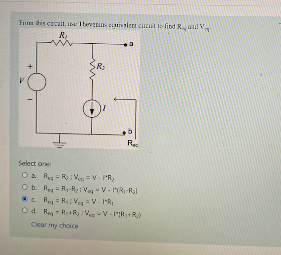 Solved From this circuit, find Rab- ao R W R Rab R3 R4 w b. | Chegg.com