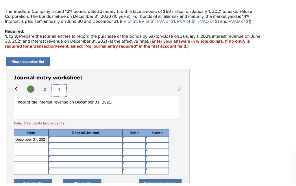 Solved The Bradford Company issued 12% bonds, dated January | Chegg.com