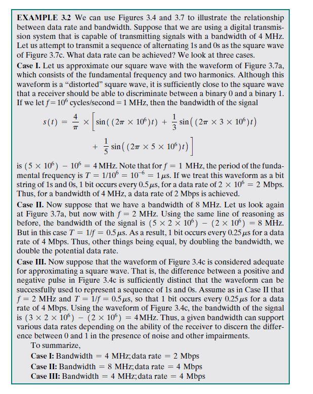 Solved EXAMPLE 3.2 We can use Figures 3.4 and 3.7 to | Chegg.com