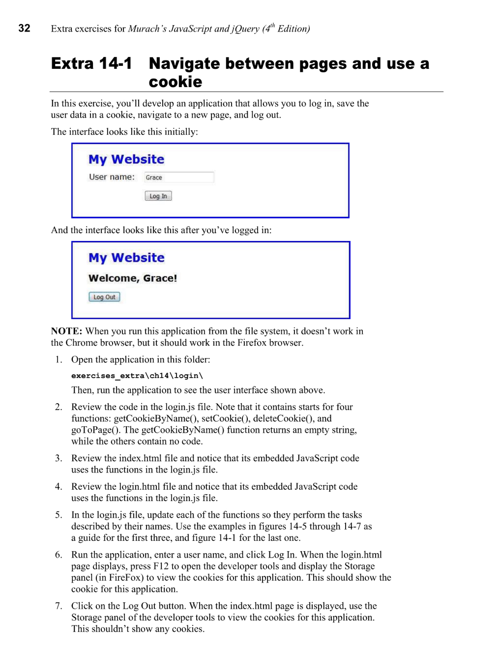 Solved login.js:"use strict"; const getCookieByName = name | Chegg.com