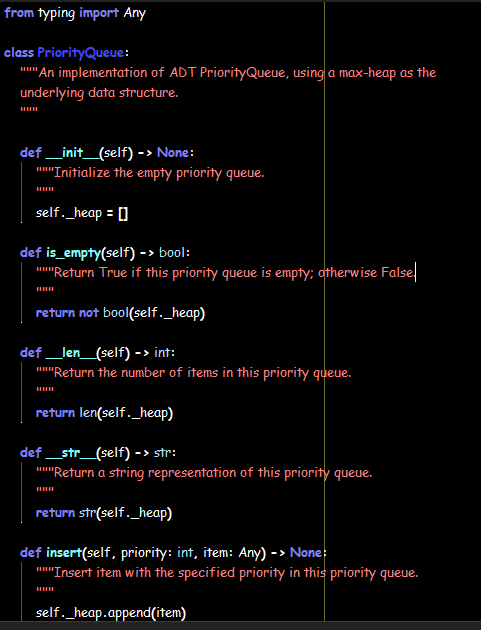 I Have Copied The Methods Of A Max Heap Class I 