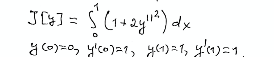 Solved Find the extremal of the functional with a 2nd order | Chegg.com