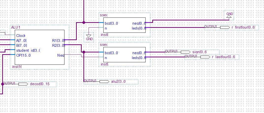 How to display the correct output using 2 ssegs? So I | Chegg.com