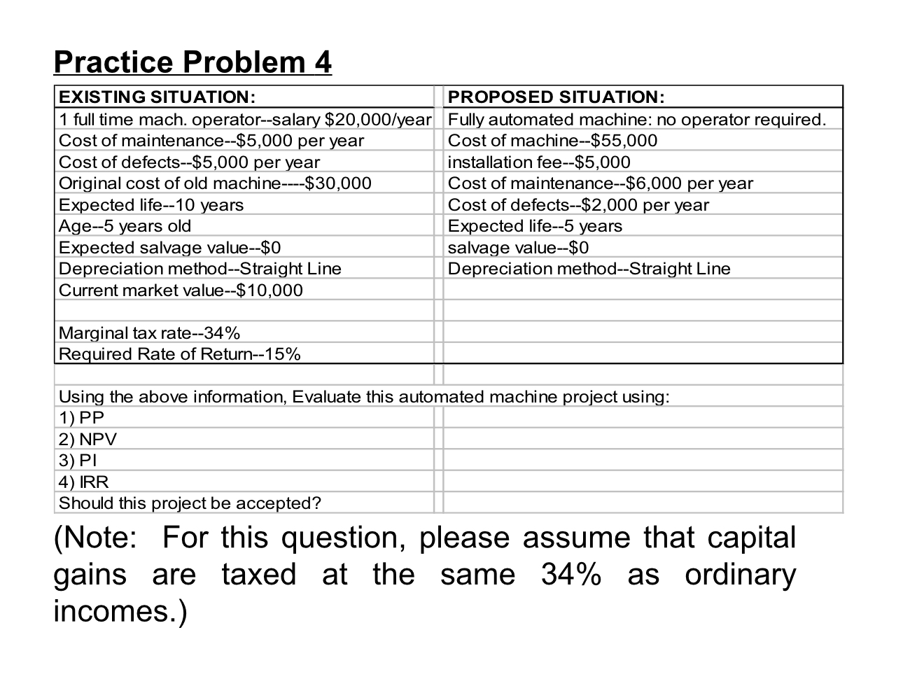 Solved (Note: For this question, please assume that | Chegg.com