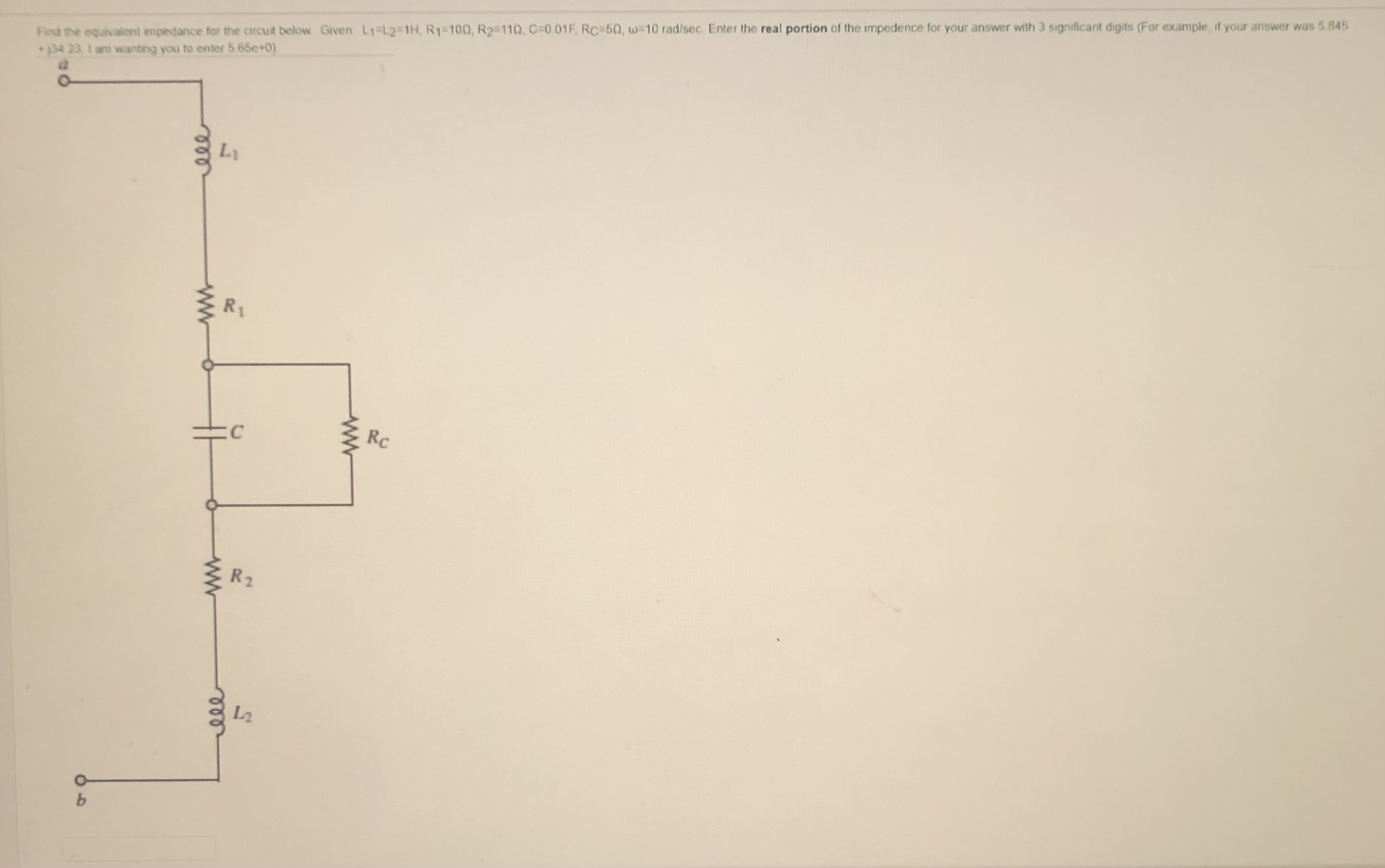 Solved + 134 23.1 am wanting you to enter 5.65e+0 ). | Chegg.com