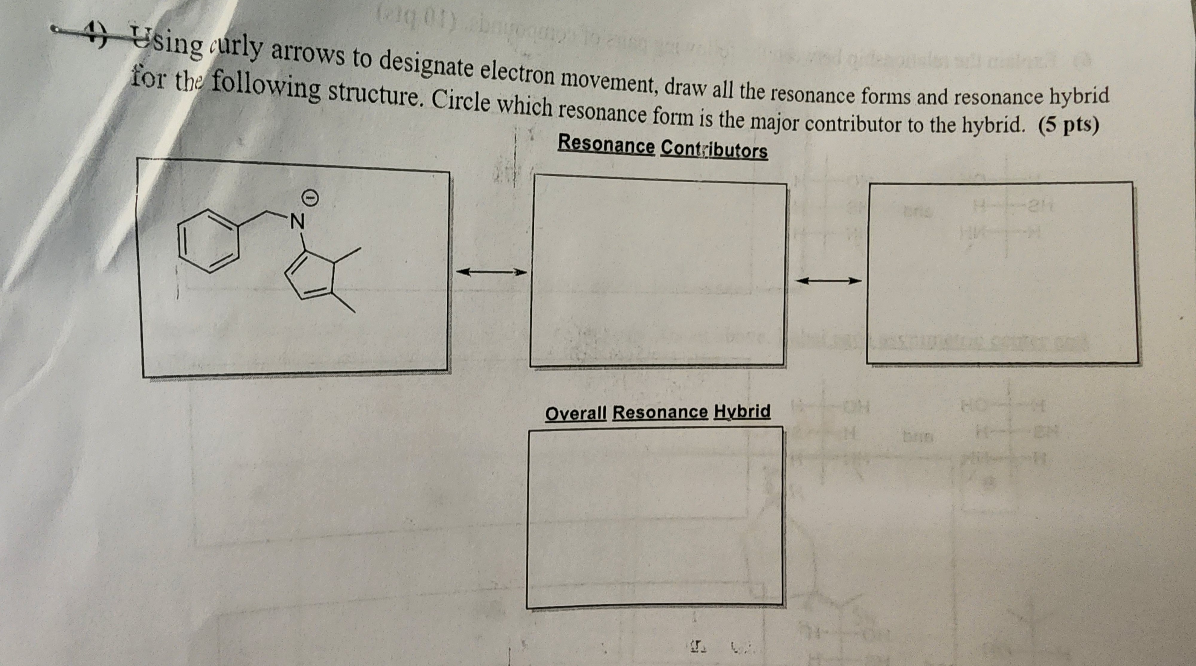 Solved using curly arrows to designate electron movement, | Chegg.com