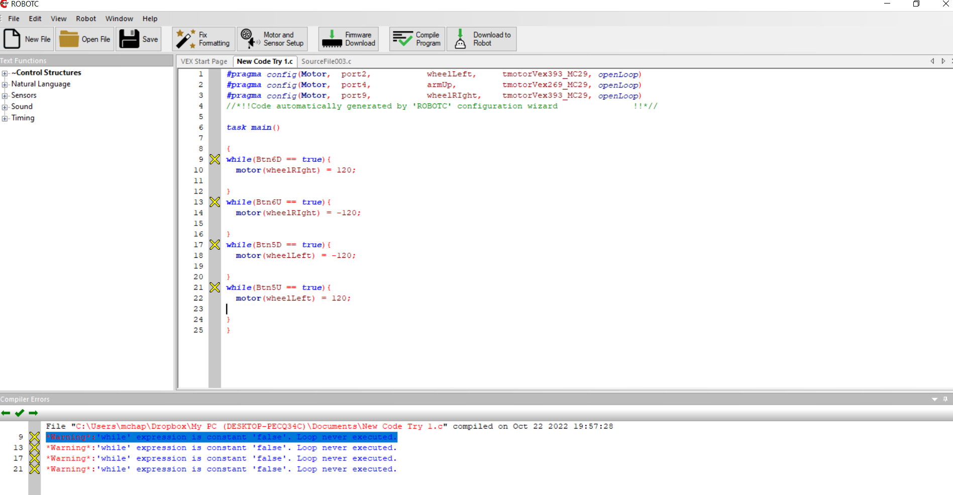 Solved Help! I cannot figure out what is going wrong with my | Chegg.com