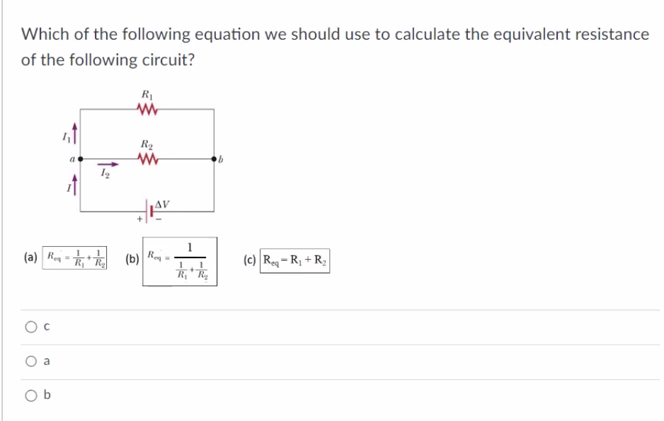 Solved Which of the following equation we should use to | Chegg.com