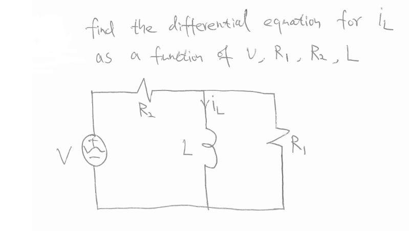 Solved find the differential equation for į function of u | Chegg.com