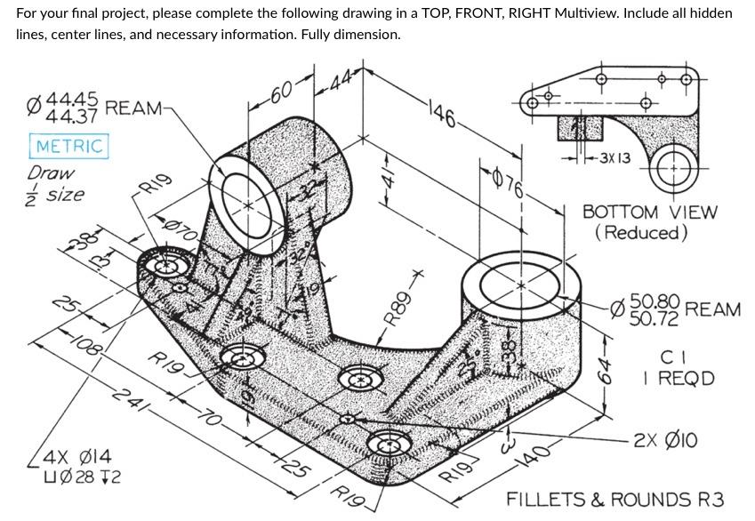 Solved For your final project, please complete the following | Chegg.com