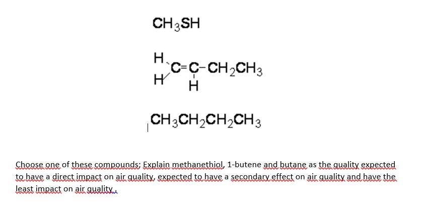 Solved CH3SH #cech I I H. C=C-CH2CH3 H H Н. CH3CH2CH2CH3 | Chegg.com