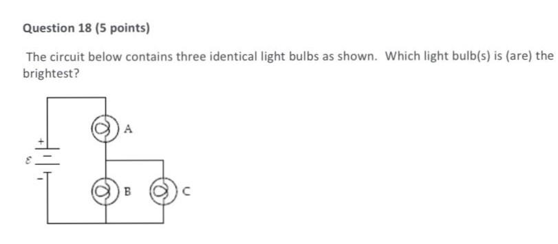 Solved Question 18 (5 points) The circuit below contains | Chegg.com