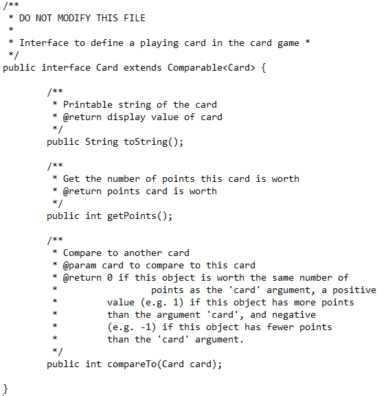 Solved Java Foundations Complete by defining the | Chegg.com